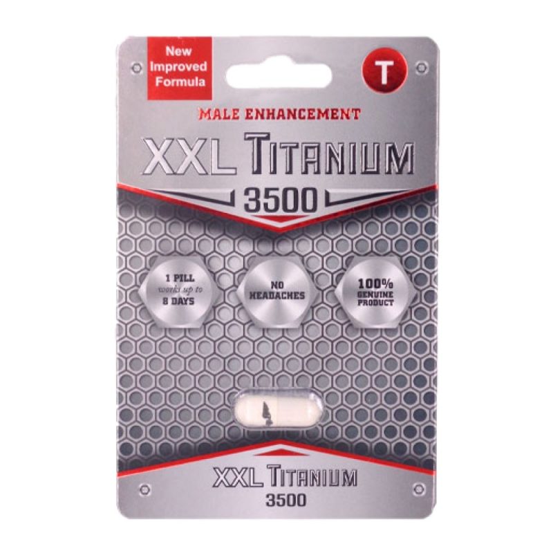 XXL Titanium 3500 5 Pill Pack - A1Shop4Sale