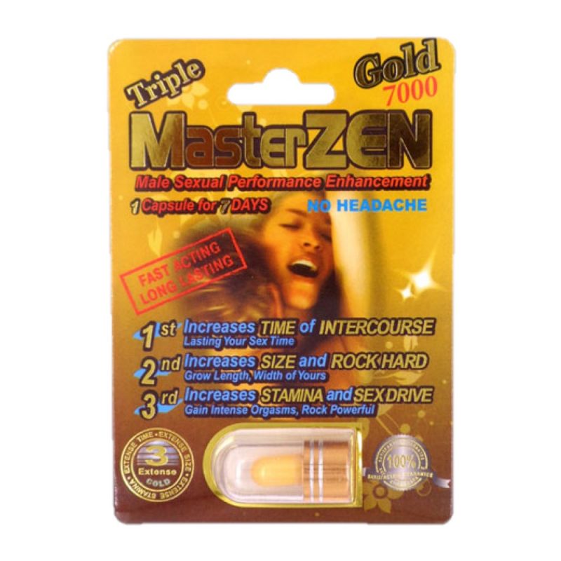Master Zen Gold 7000 5 Pill Pack - A1Shop4Sale